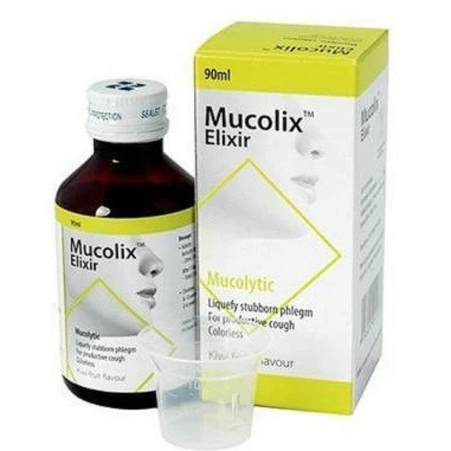 1 X Mucolic Elixir For Cold & Cough Treatment 90ml FREE SHIPPING | eBay