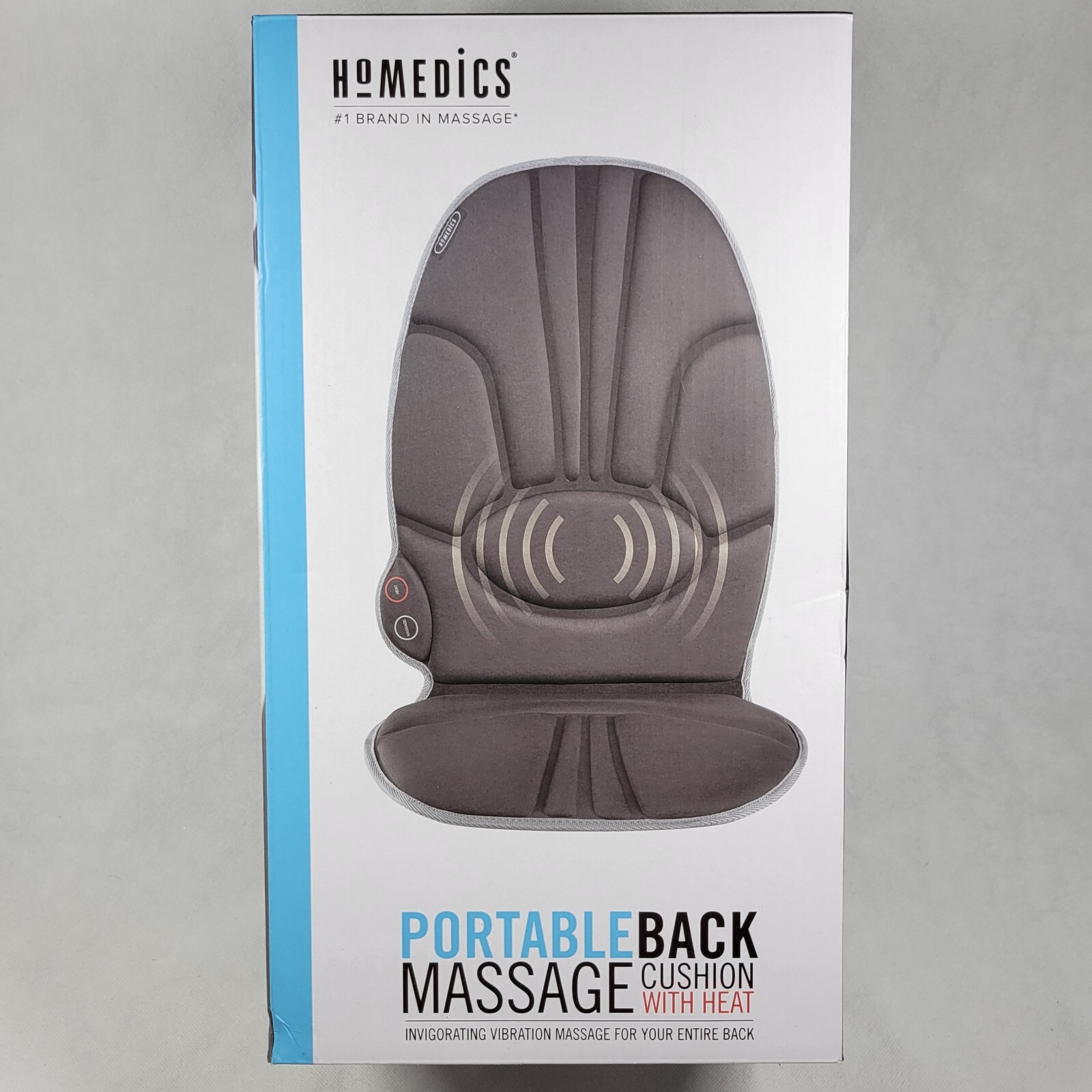 HoMedics Comfort Deluxe Back Massage Cushion With Heat, VC-110 | eBay