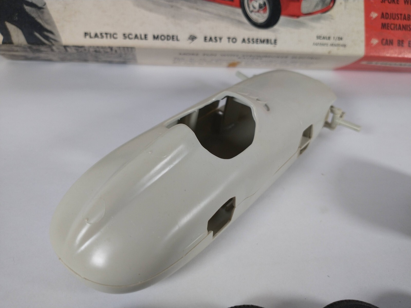 Mercedes Benz Electric Racing Car Strombecker 1 24 Model Kit # D41-100 ...