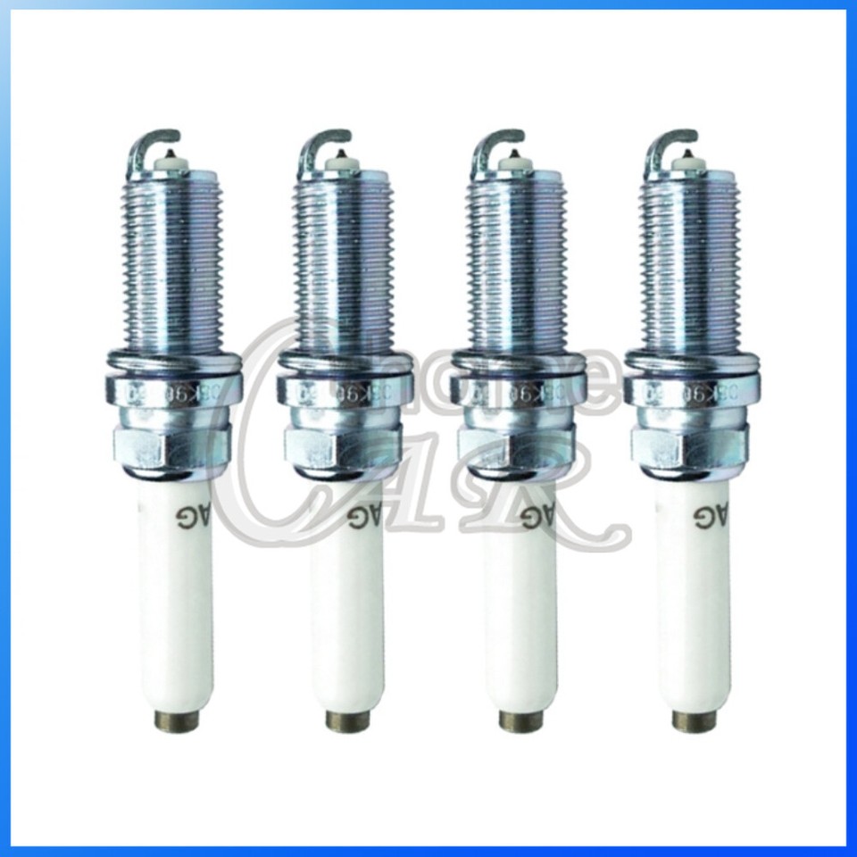 Set of 4 Spark Plugs For Audi Q7 Q5 A7 Volkswagen Porsche Macan 1.8L ...