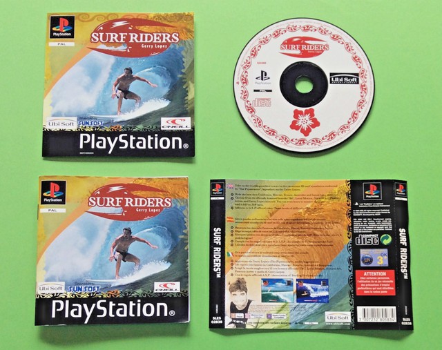 Sony PlayStation 1 Surf Riders Ps1 Game Complete for sale online | eBay