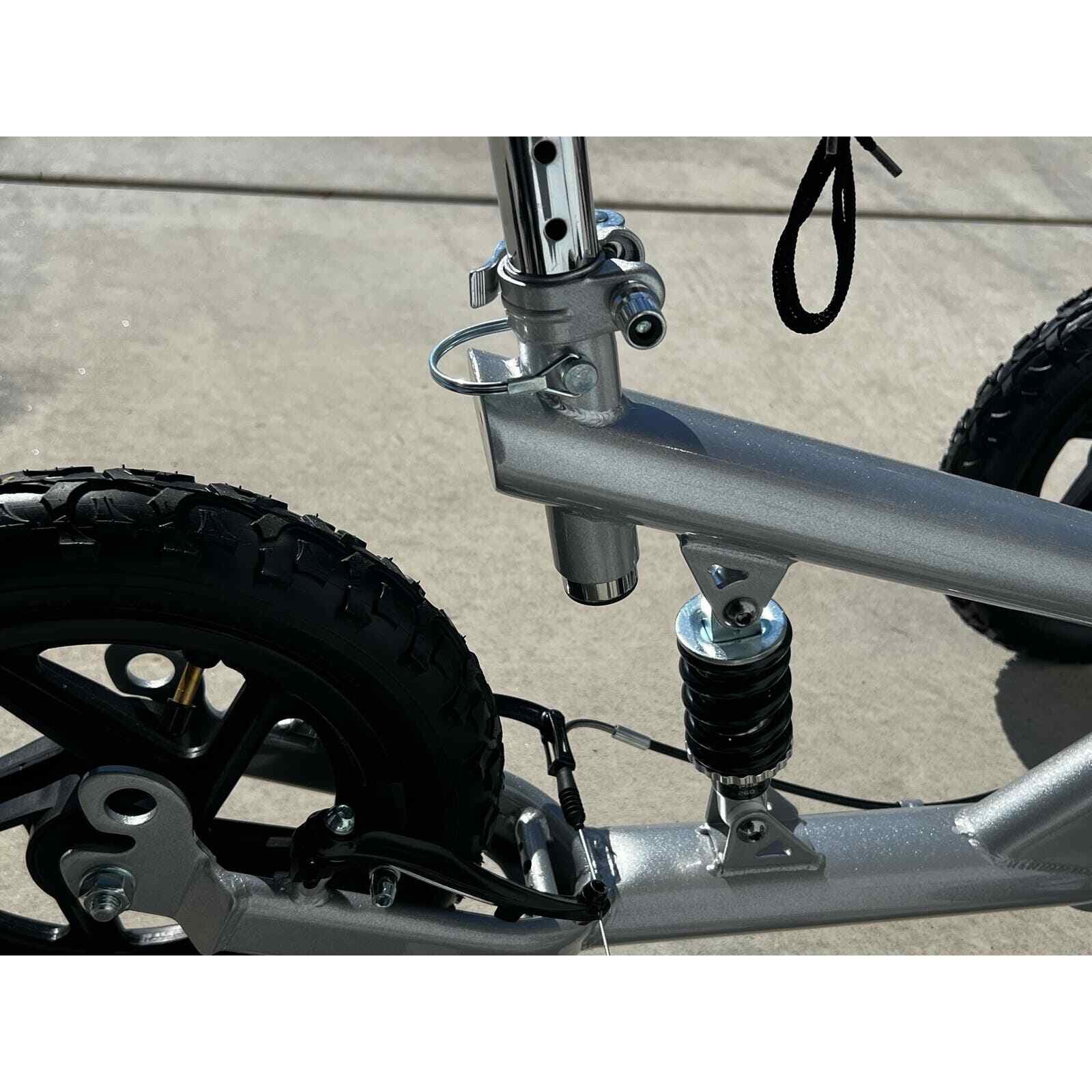 "Ultimate Mobility: Knee Rover Pro All Terrain Knee Scooter - Silver ...