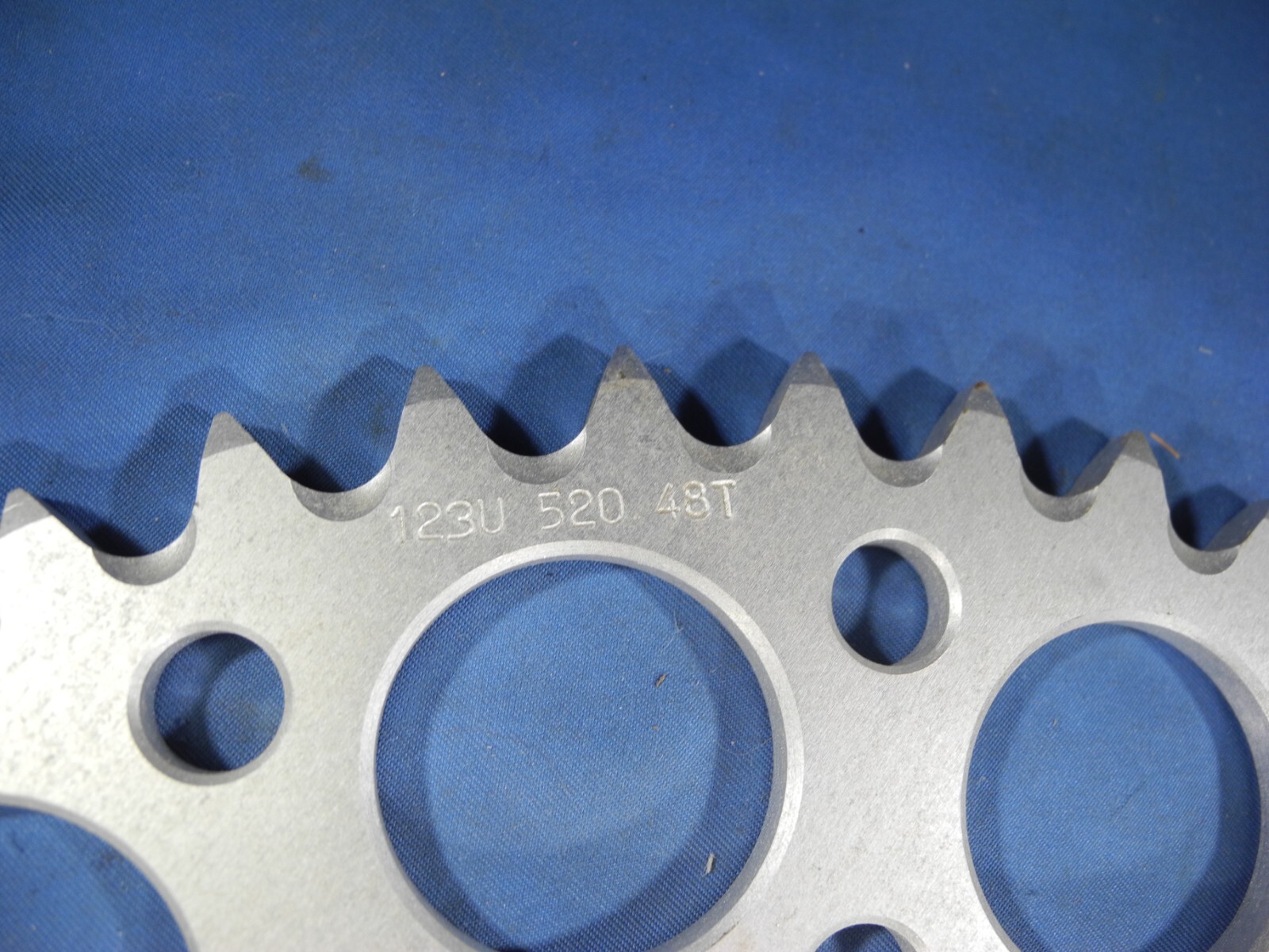 2 Renthal 123U-520-48T Ultralight Rear Sprocket Rear Aluminum ...