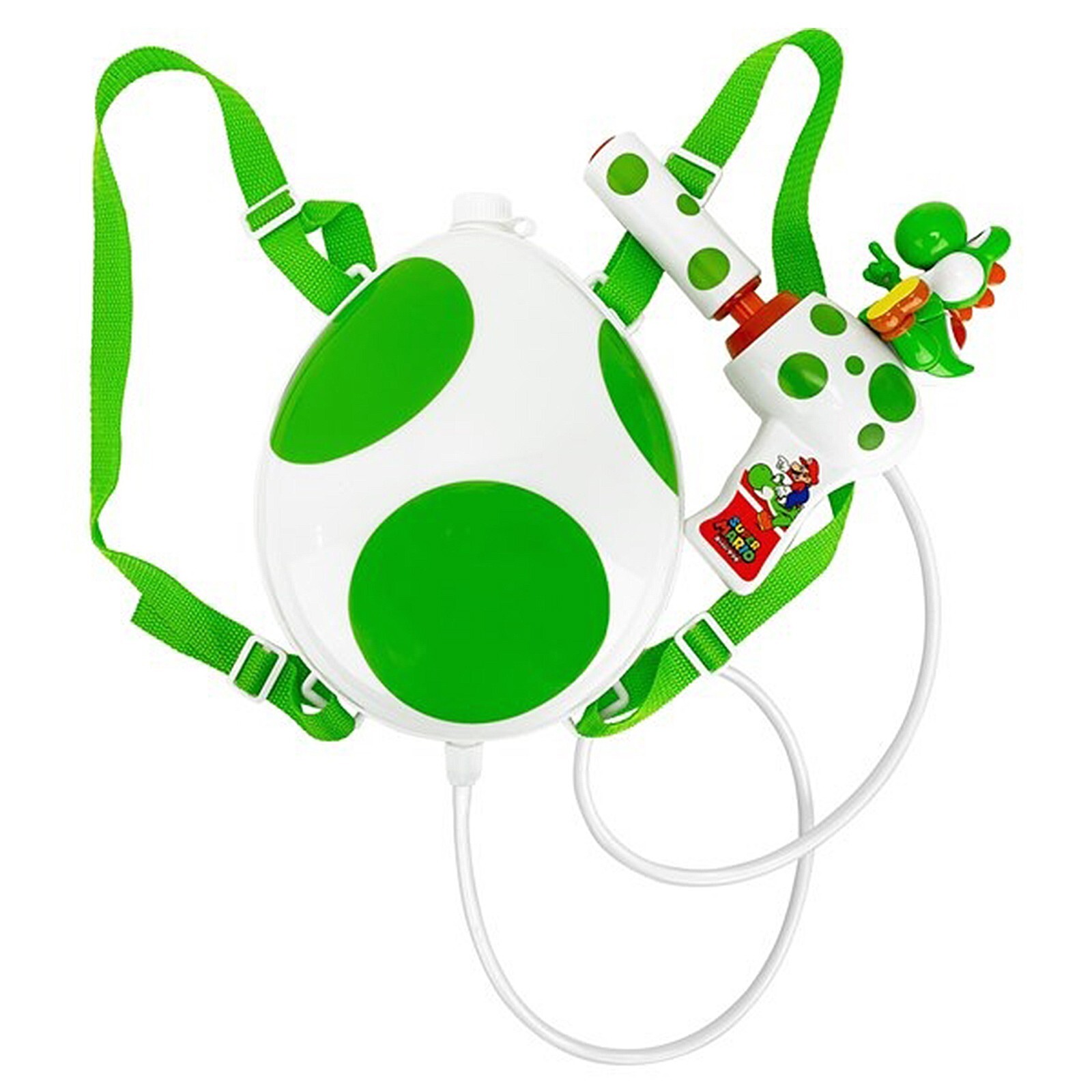 Super Mario Yoshi Egg Water Gun with Tank Green Slide Type 2.3L Japan ...