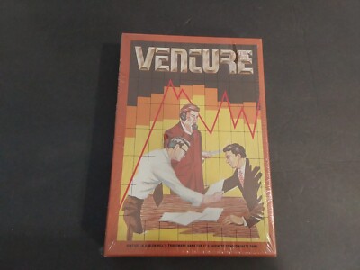 NOS SEALED 1983 Venture Finance Big Business Game By Avalon Hill Card ...