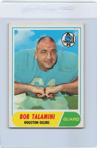 1968 Topps #68 Bob Talamini Oilers EX/MT *DA-C9590 | eBay