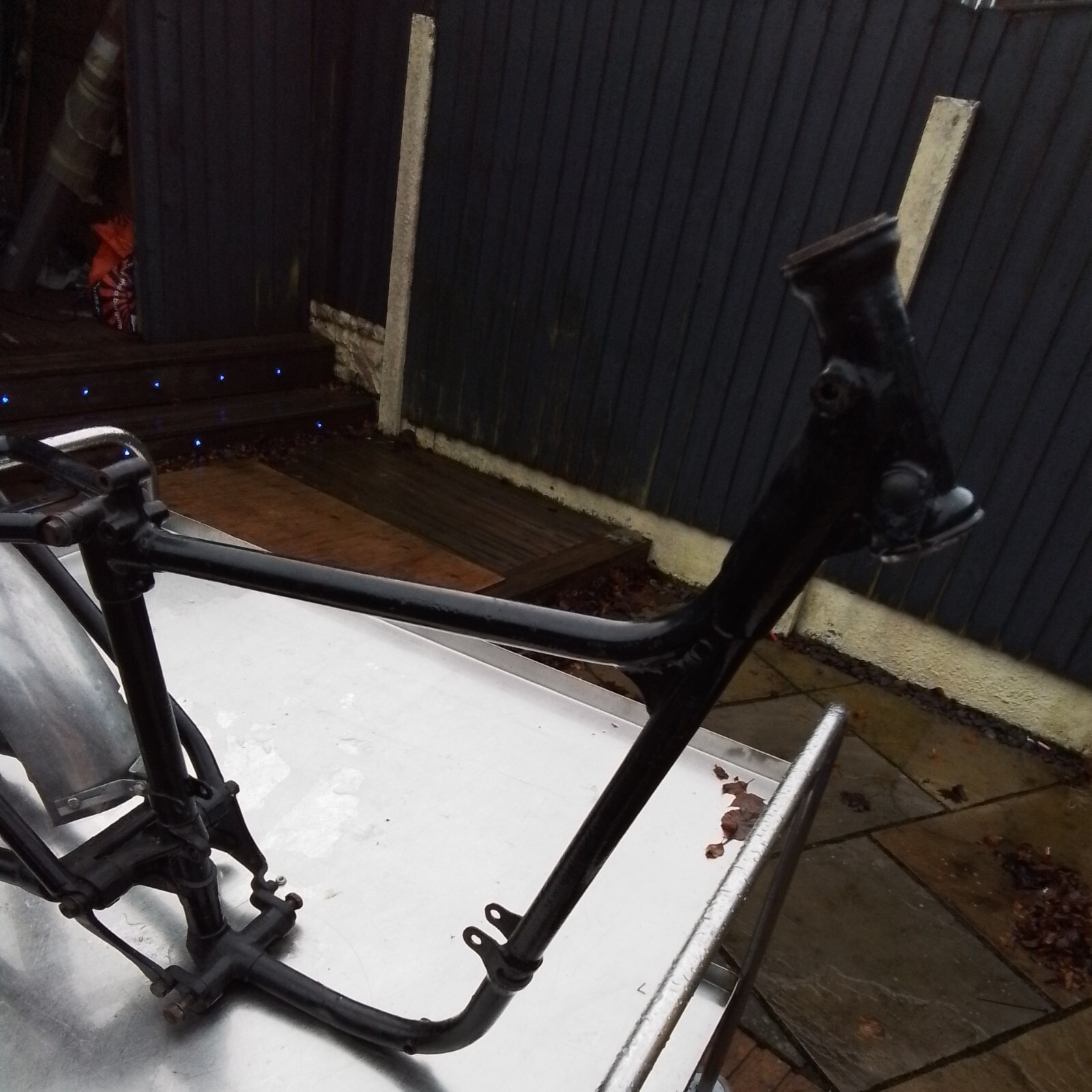 TRIUMPH TIGER CUB FRAME WIDE SWINGING ARM MODEL REG ON FRAME | eBay UK