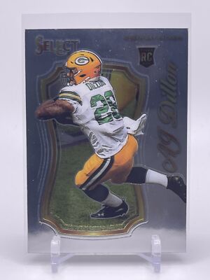 AJ Dillon 2020 Panini Select Certified Insert Rookie Card RC Green Bay ...