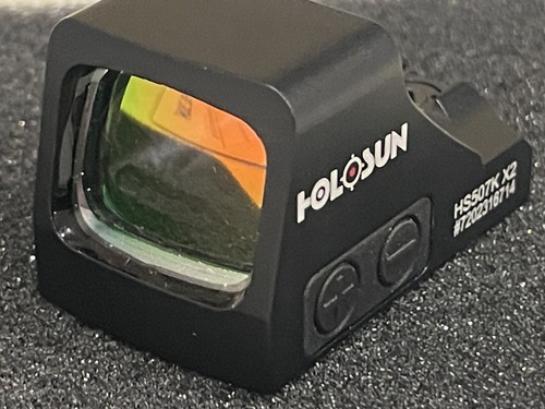 HOLOSUN HS507K X2 Open Reflex Sight - Red Reticle for sale online | eBay
