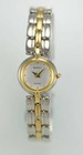 Regency Womens Watch White Stainless Silver Gold Steel Water Res 30m ...