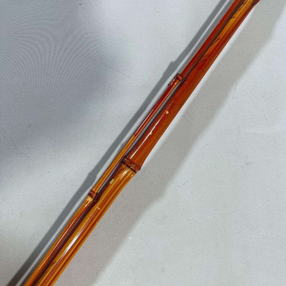 Vtg B&M Bamboo Pole B&M Poles Rigged Jointed Slip Type 2pc 10ft Tl-102 ...