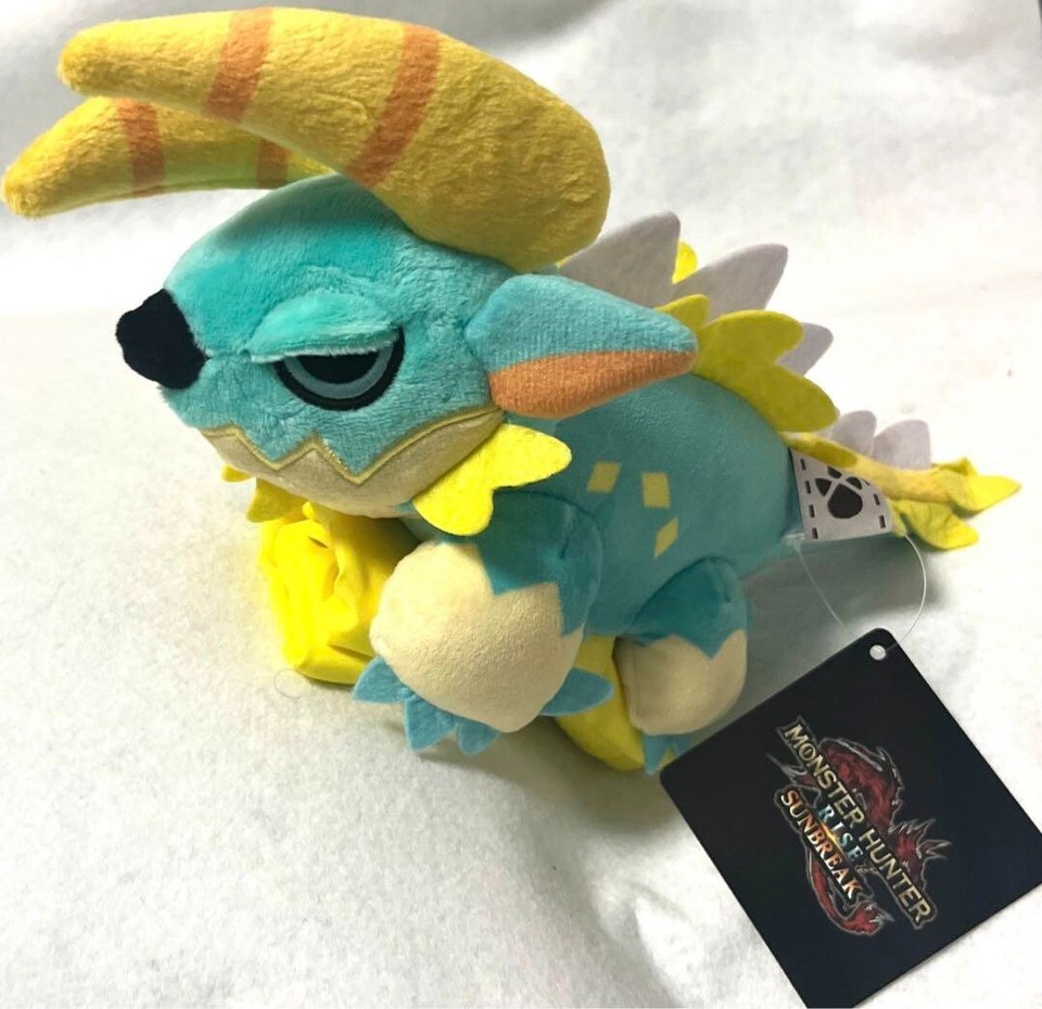 Monster Hunter Rise Sunbreak Zinogre Eco-bag with Plush Doll Capcom ...