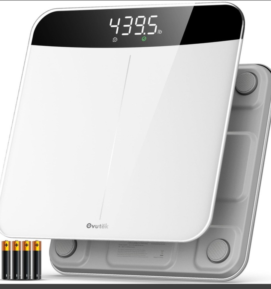 Scale for Body Weight, Highly Accurate 450lb Digital Bathroom Scales ...