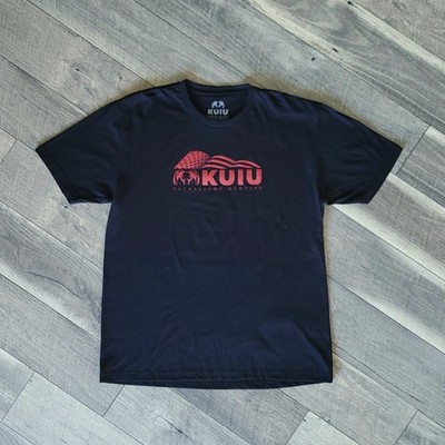 KUIU Flag Block Logo T Shirt XL Black Ultralight Hunting Lightweight ...