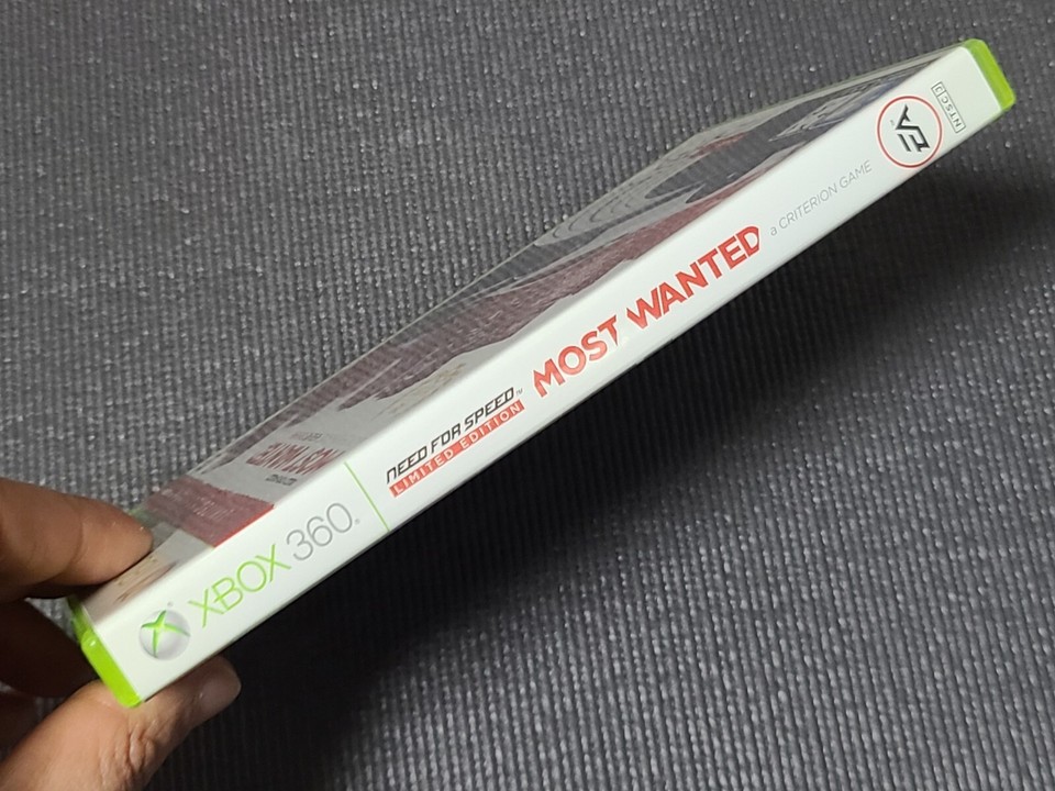 Microsoft XBOX360 Need for Speed Most Wanted Limited Retro Game Korea ...