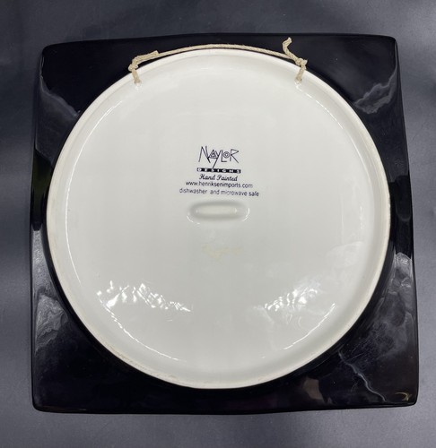 Naylor Designs Party Dog Hand Painted 16oz. Coffee Mugs With Square ...