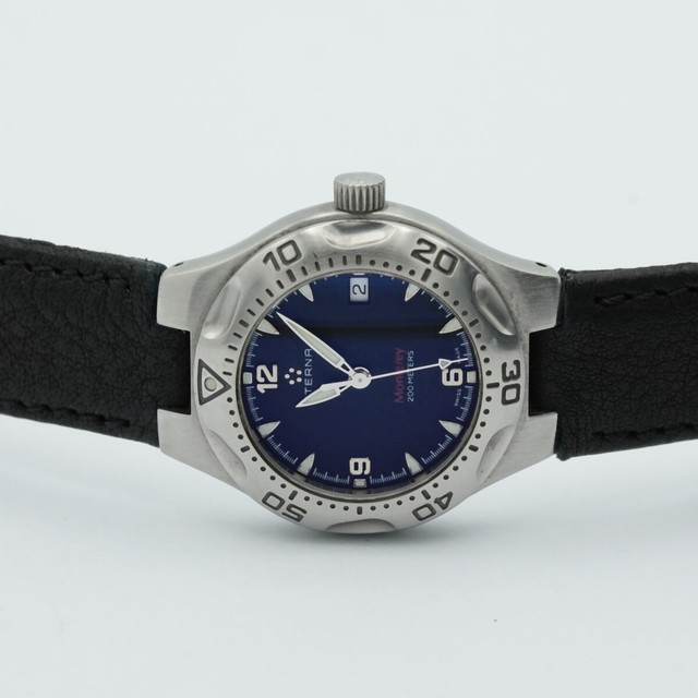 Eterna Monterey 200 Meters 1601.41 Stainless Steel Ladies Quartz Divers ...