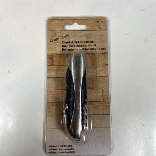 12-in-1 Multi Function Tool Crate Tools Stainless Steel construction | eBay