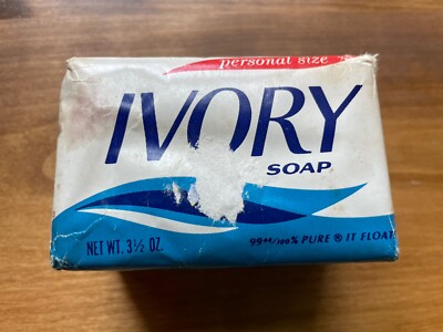 Vintage Pack Of 2 Ivory Soap Bars 3.5oz Personal Size Bars | eBay