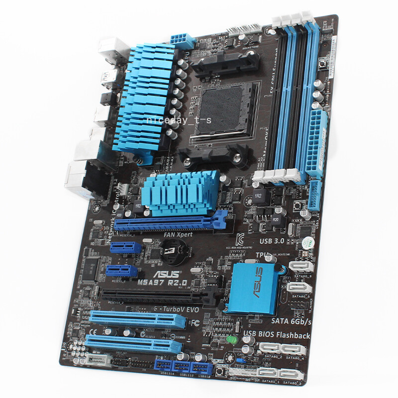 ASUS M5A97 R2.0 Motherboard USB 2.0 USB 3.0 Socket AM3+ AMD 970 SATA ...