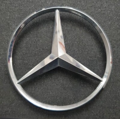 Mercedes Benz Star 3.375" trunk rear emblem badge logo 320 OEM Genuine ...