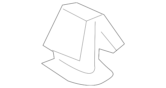 Volkswagen 7M0868563 Genuine OEM Headliner Clip for sale online | eBay