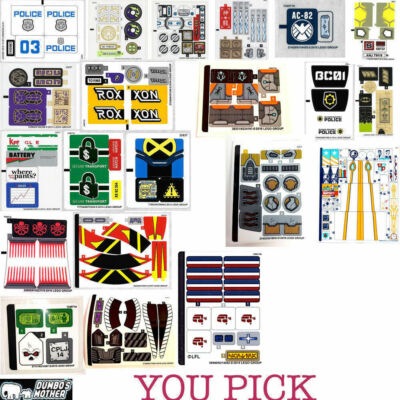 Lego Stickers NEW Star Wars Superheroes 70737 70802 70748 76018 70749 ...