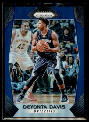 Deyonta Davis 2017-18 Panini Prizm Prizms Blue RC Rookie 110/199 #208 ...