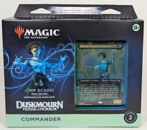 MTG Duskmourn – Jump Scare Commander Deck | Precon | Magic | DSC | eBay