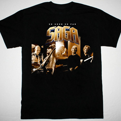 Saga band so good so far black T-shirt short sleeve All sizes TA4515 | eBay