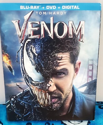 Venom Blu-ray+Dvd 2018 Movie With Over cover | eBay