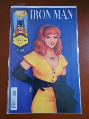 Marvel Comics Iron Man (2020) #7 Jen Bartel Womens History Hellcat ...