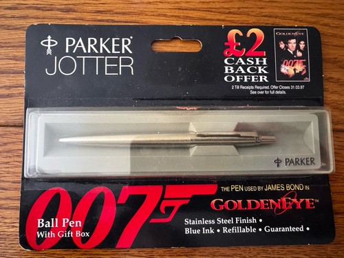 GOLDENEYE James Bond 007 Parker Pen Exploding Prop as used by Boris in ...
