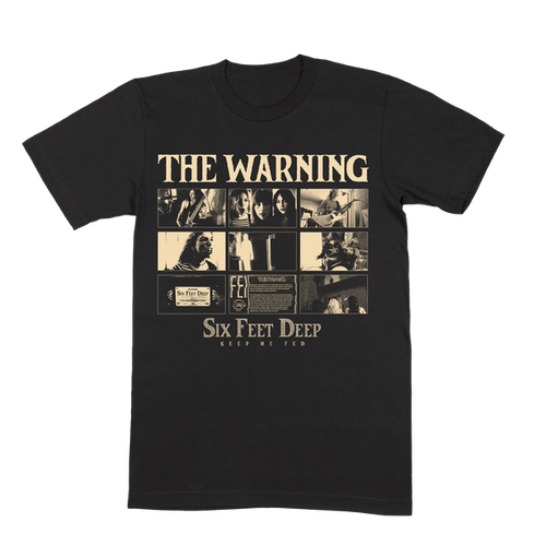 The Warning Band 2025 Tour Concert Six Feet Deep Merch T-shirt | eBay