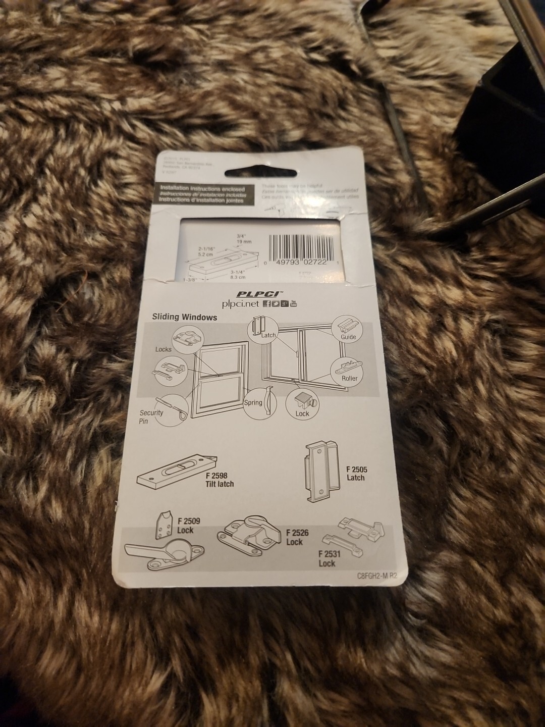 Prime Line Products F 2722 Vinyl Window Tilt Latchwhite1 Pairpack of 2 ...