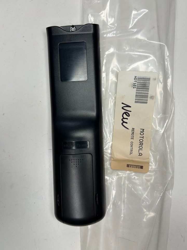 Motorola HDT101 IR Remote Control, OEM NOS for HDT100, HDT101 Off Air ...