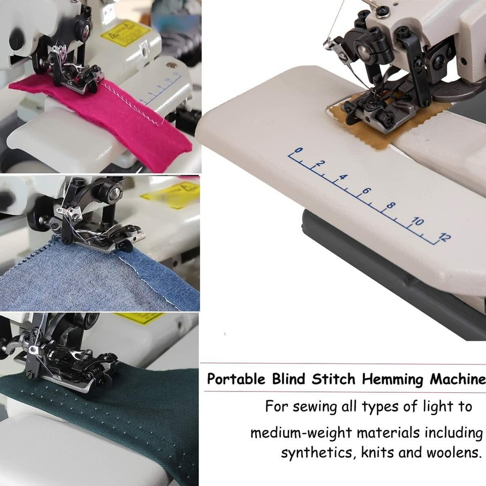 Portable Blindstitch Sewing Machine Industrial Blind Stitch Hemmer ...