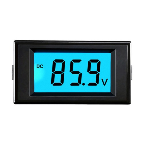 Blue LCD Voltage Volt Meter 7.5-20V 2-Wire No Need Power Battery 12V ...