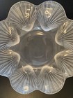 Mikasa Frosted Crystal Glass Shell Platter Oyster Tray Appetizers | eBay