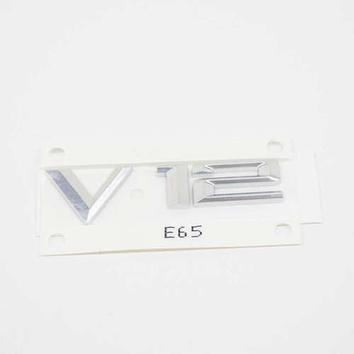 NEW BMW E65 E66 E67 FRONT WING V12 BADGE LOGO SIGN LEFT 7033255 ...