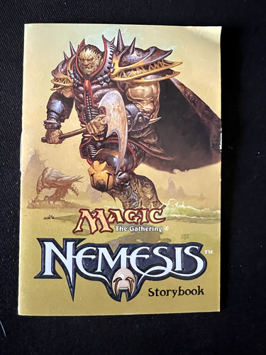 Magic The Gathering MTG 2000 Nemesis Theme Deck Strategy Guide ...