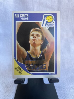 Rik Smits 1989 Fleer Basketball Rookie Sensation Card # 68 Indiana ...