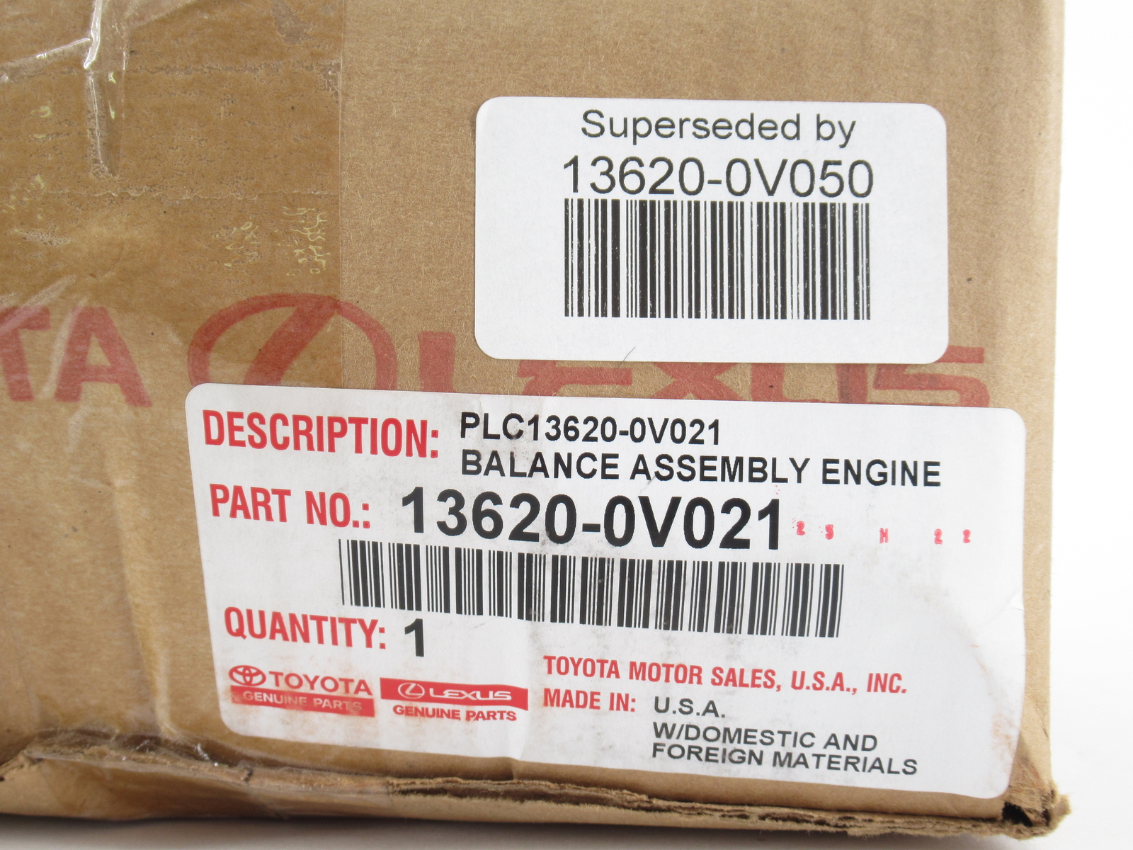 Genuine OEM Toyota 13620-0V050 Engine Balancer Assembly | eBay