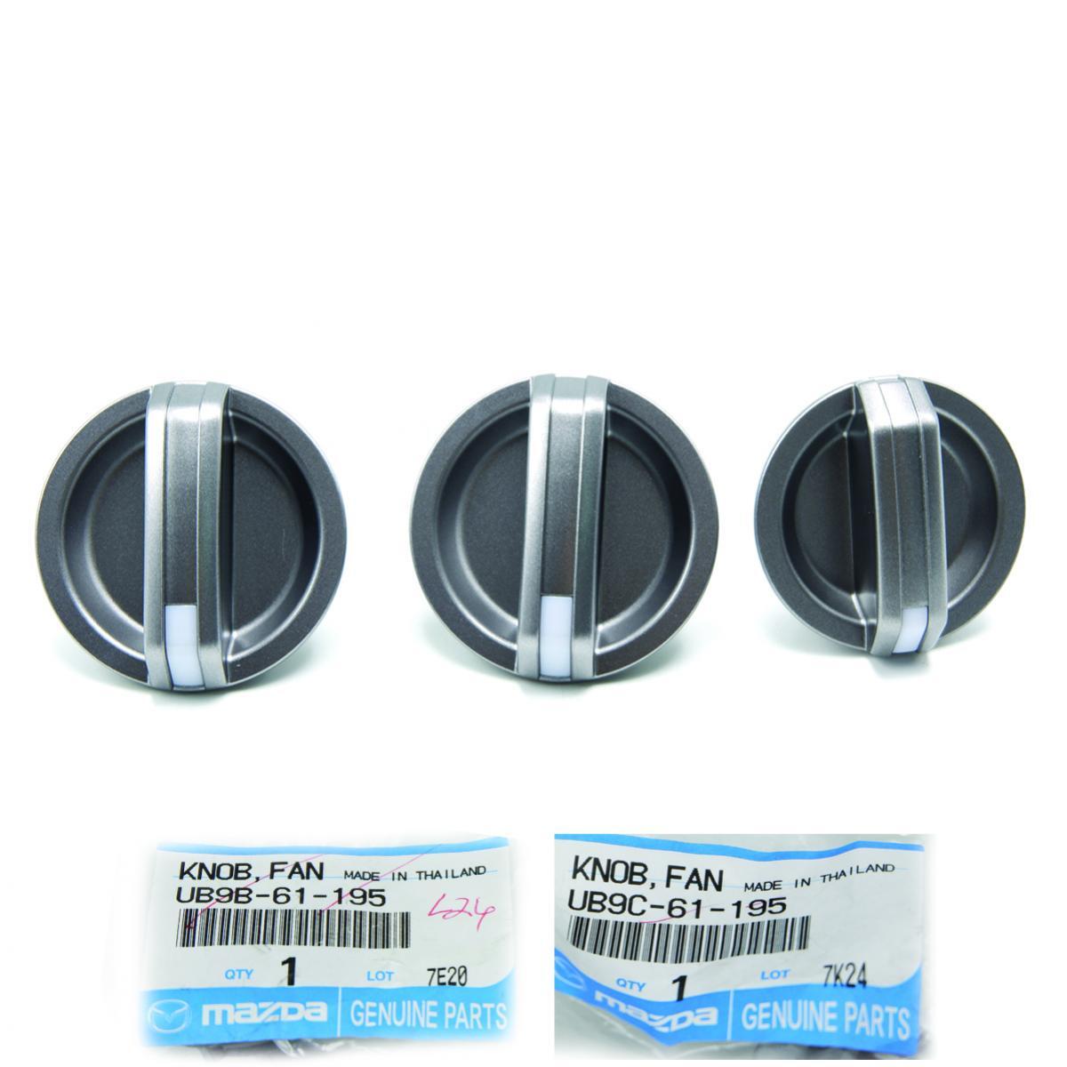 3 Pcs. Heater Fan Control Knobs For Ford Mazda Fighter Ranger BT-50 ...