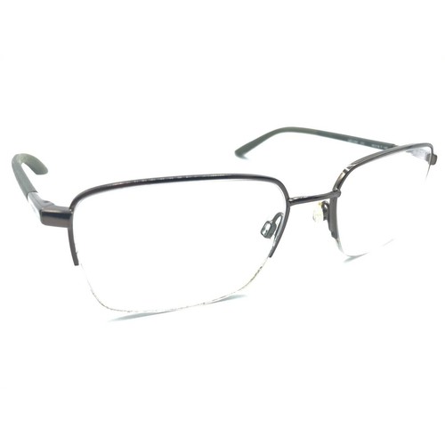 Nike Flexon 4300 212 Brown Metal Half Rim Eyeglasses Frames 54-18 140 ...