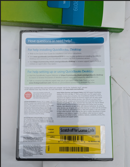 Intuit QuickBooks Desktop Pro 2019 Software (1 User) 28287553934| eBay