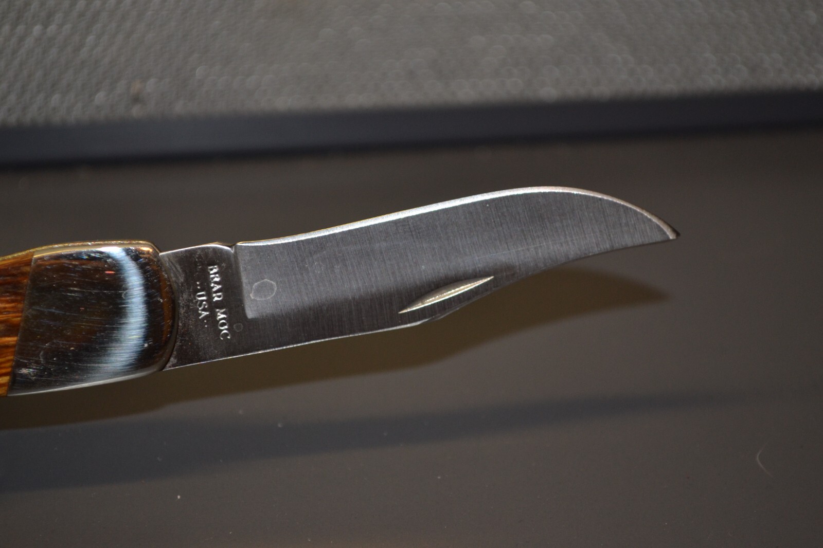 Bear MGC Cutlery Wood Handle Lockback Knife with Box and Keychain | eBay