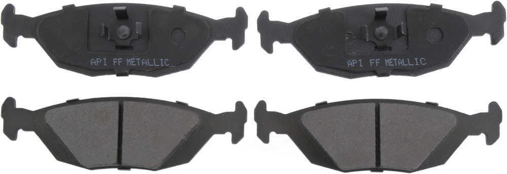 Disc Brake Pad Set-PSM Semi-Met Disc Brake Pad Autopart Intl 1402-69017 ...
