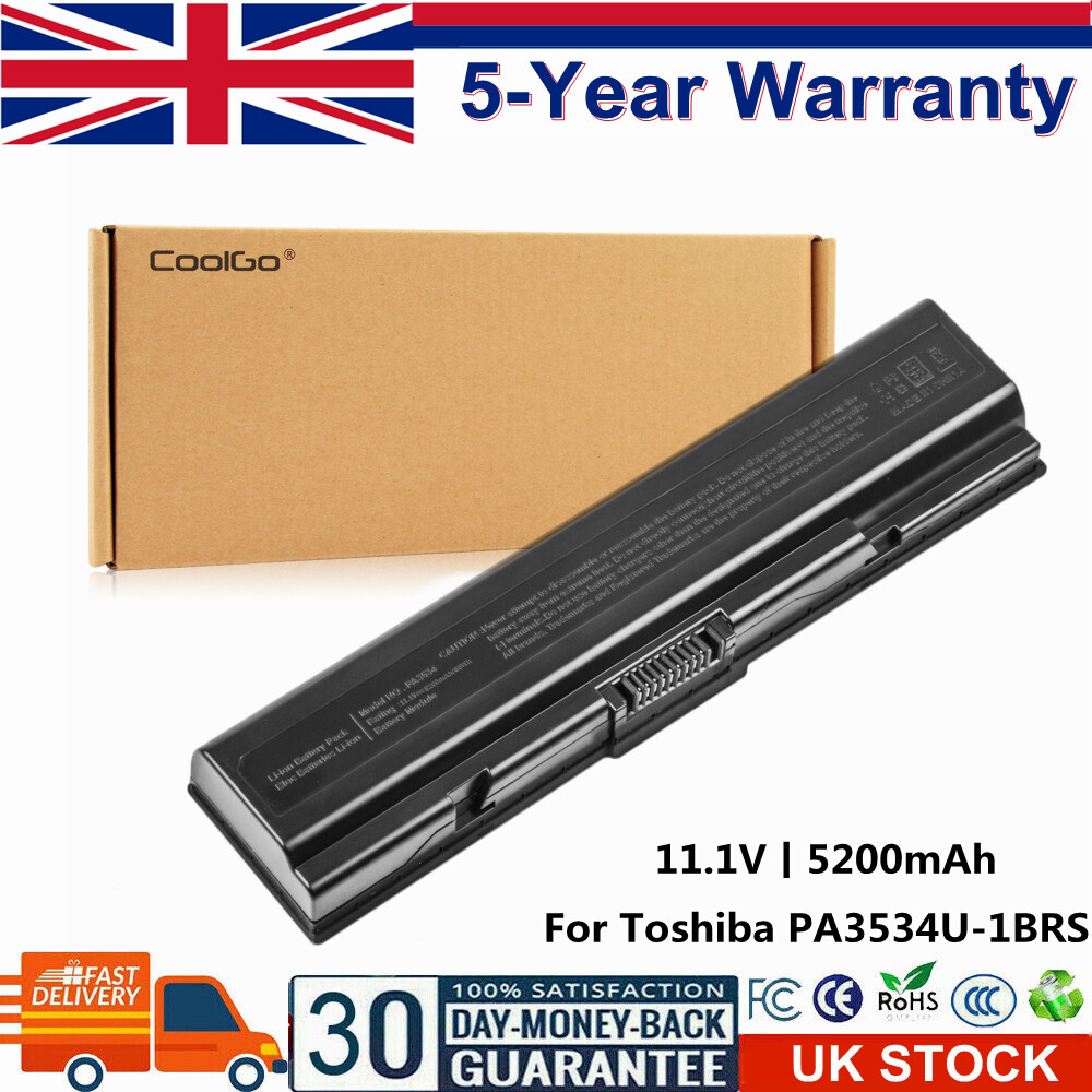 PA3534U-1BRS Battery for Toshiba Satellite A300 L300 L450 L500 PA3533U ...