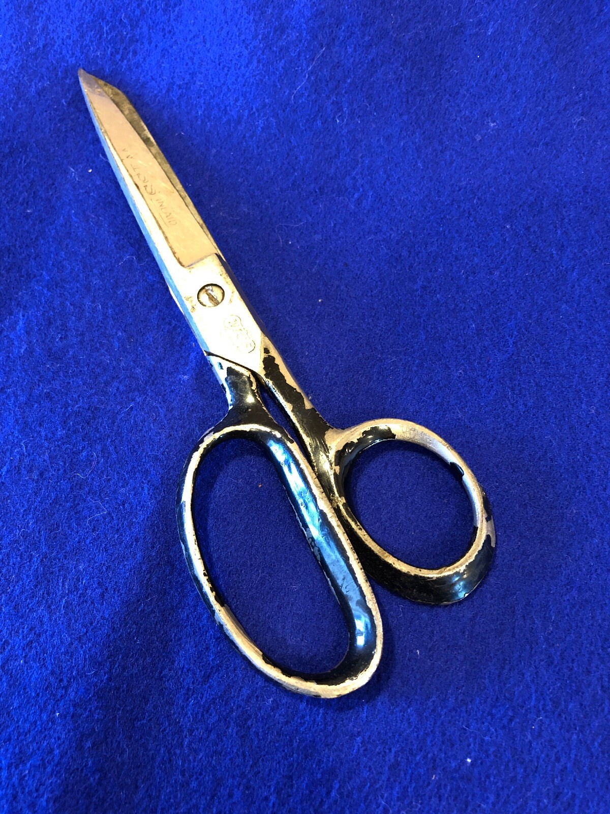 Vintage Wiss #37 Straight Inlaid Trimmers Scissor Utility Shear 7” | eBay